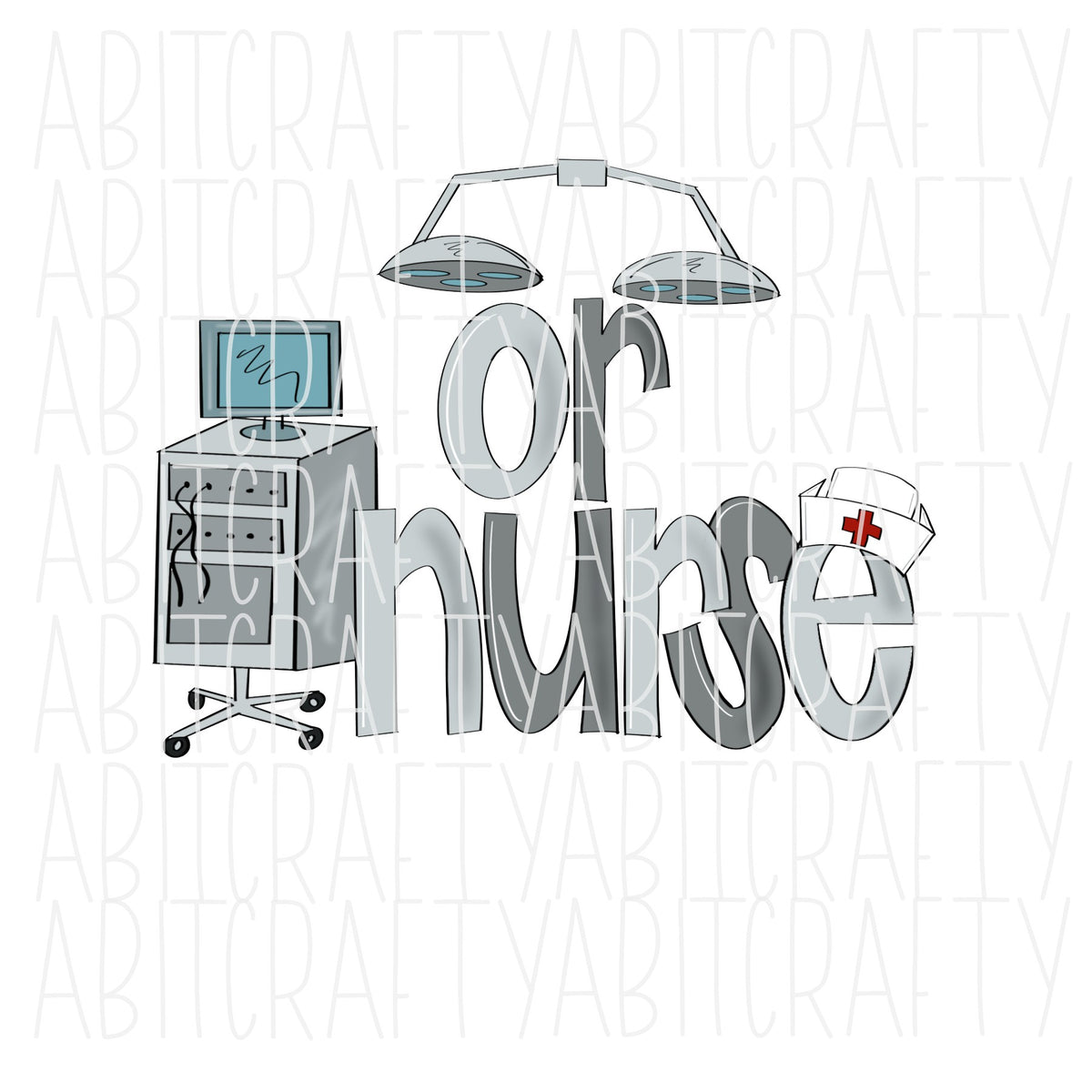 OR Nurse/Cute Nurse/Operating Room Nurse/Nursing/Emergency Room/Nursin