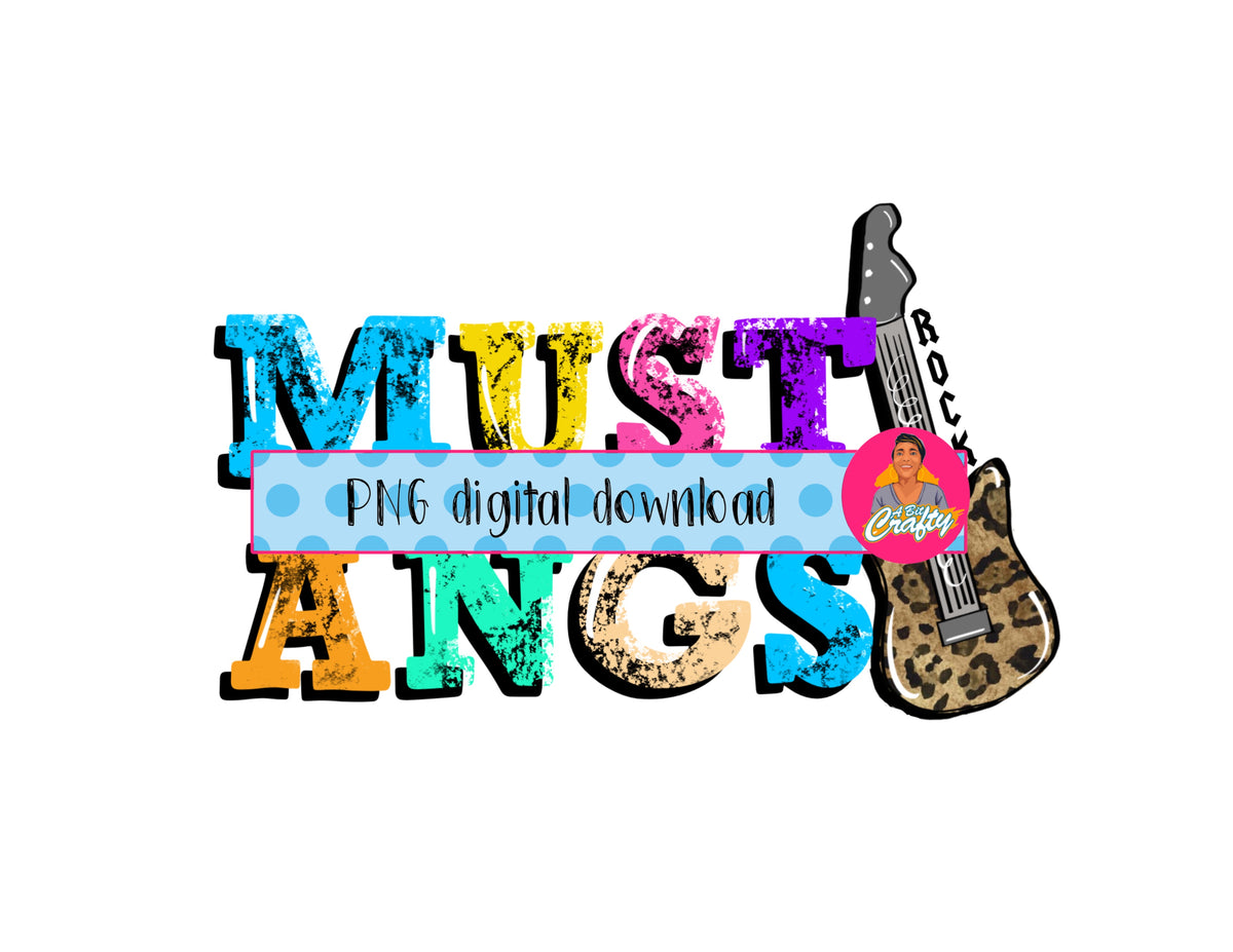 Mustangs Rock/Teacher Shirt/Back to School/ png/sublimation/digital do