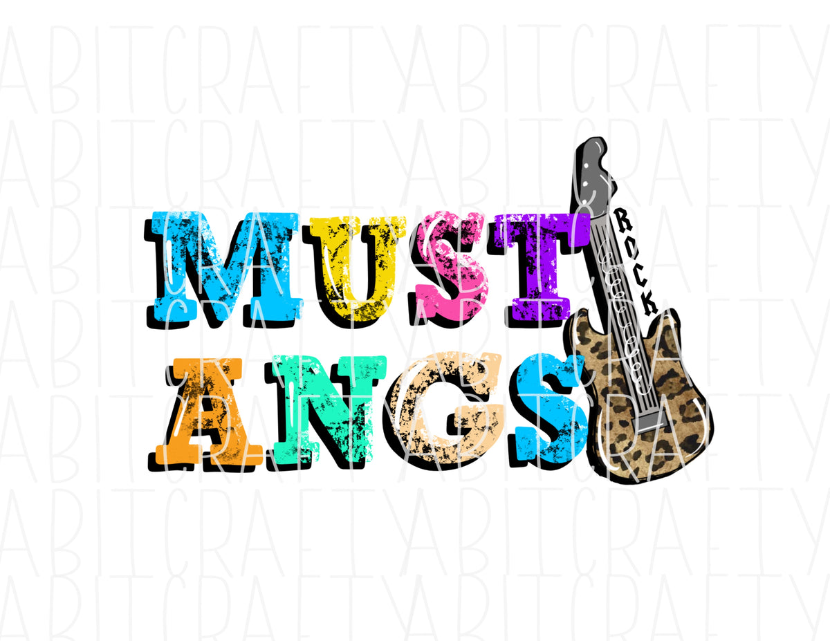 Mustangs Rock/Teacher Shirt/Back to School/ png/sublimation/digital do